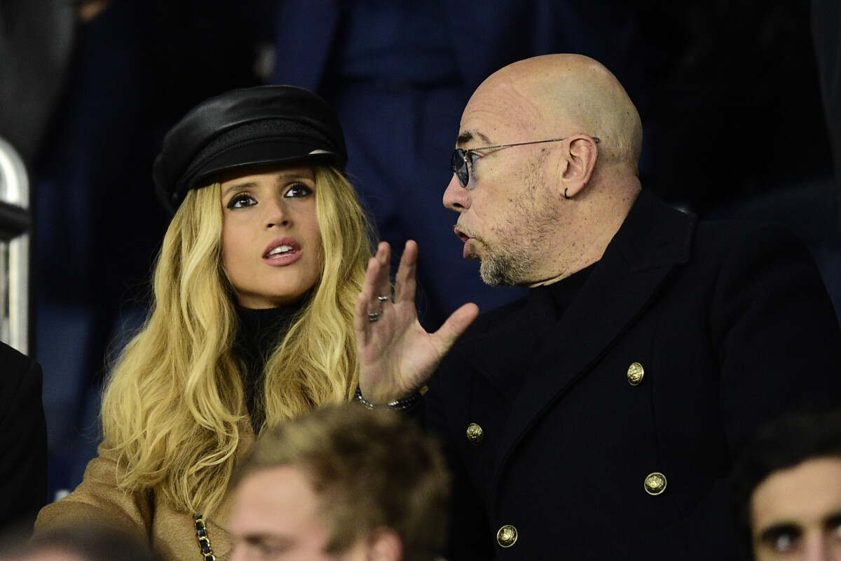 Photo : Pascal Obispo et son ex-femme Julie Hantson dans les tribunes ...