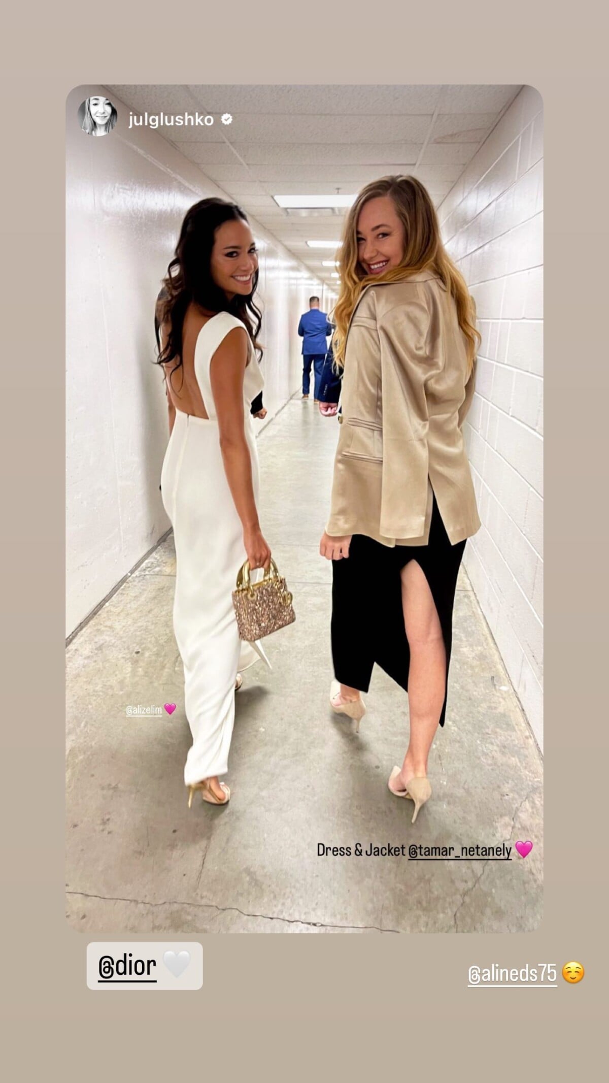Photo : Alizé Lim porte une tenue signée Tamar Netanely. ©Instagram ...
