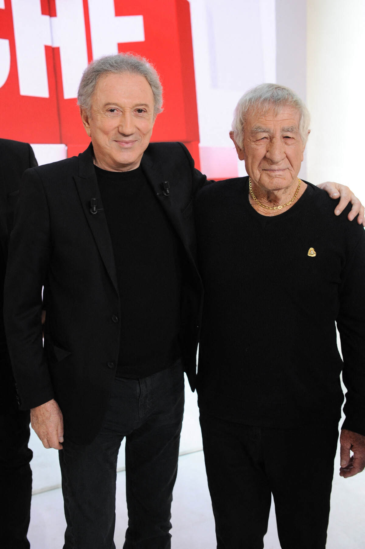 Photo : Exclusif - Michel Drucker et Antoine Ciosi - Enregistrement de ...