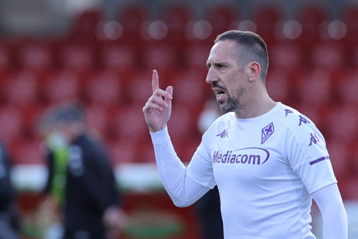 Photo : Franck Ribéry - Match de football en serie A Benevento contre ...