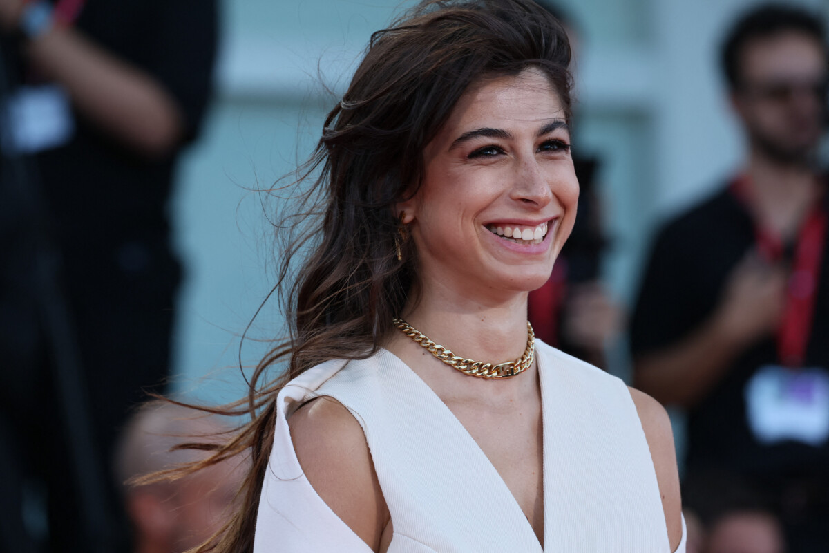 Photo : Nina Pons - Première du film "Enea" - 80e Festival International du Film de Venise, La ...