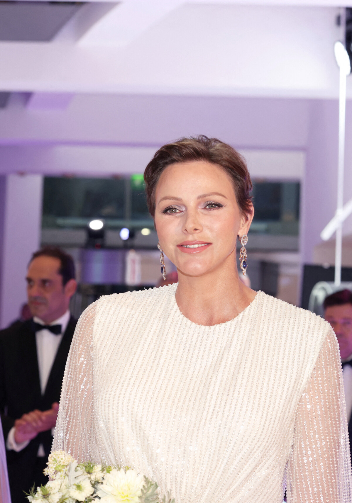 Photo : La princesse Charlène de Monaco lors du 74ème Gala de la Croix-Rouge Monégasque, qui se ...