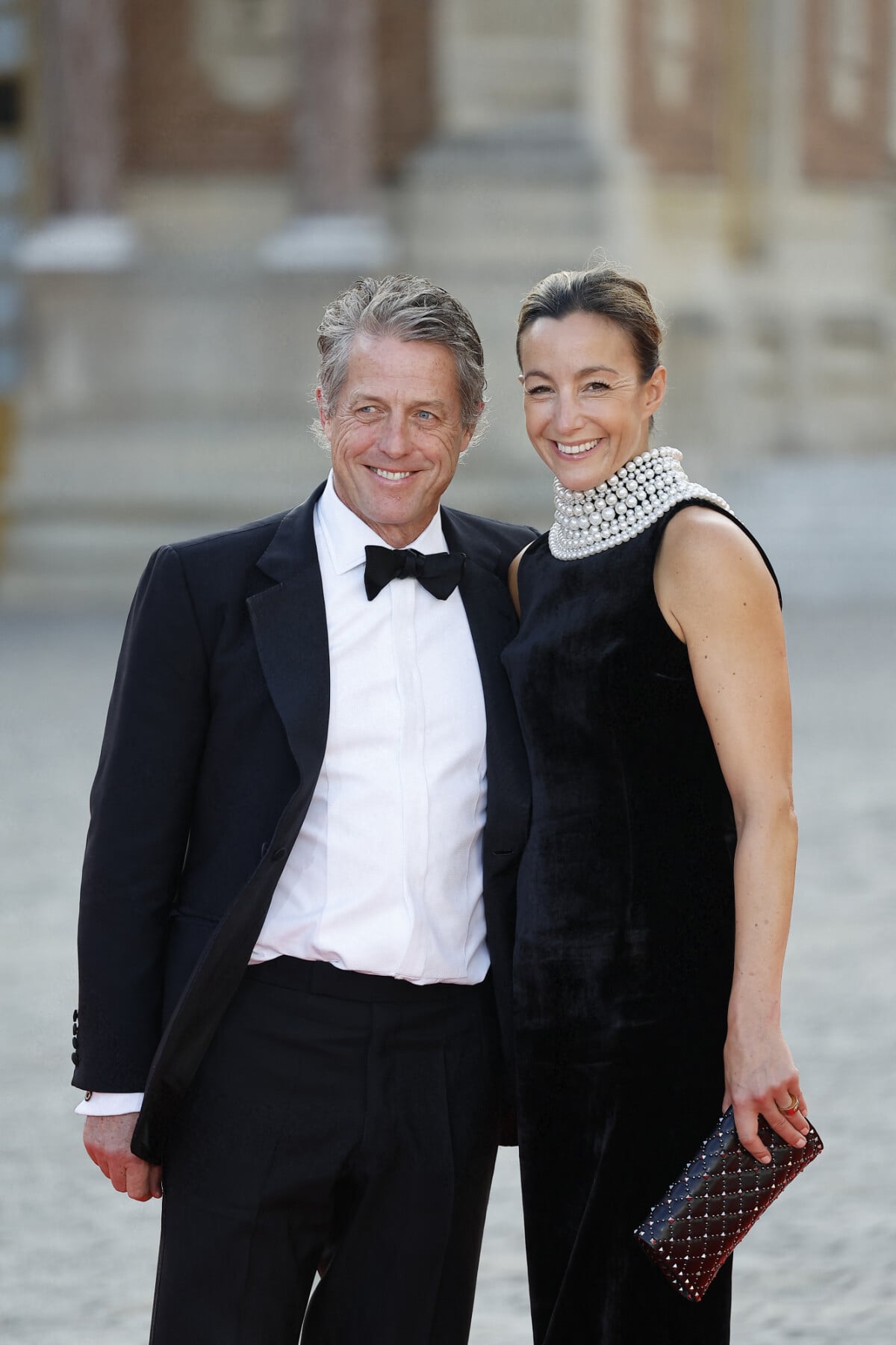 Photo : Hugh Grant et sa femme Anna Elisabet Eberstein - Dîner d'Etat ...