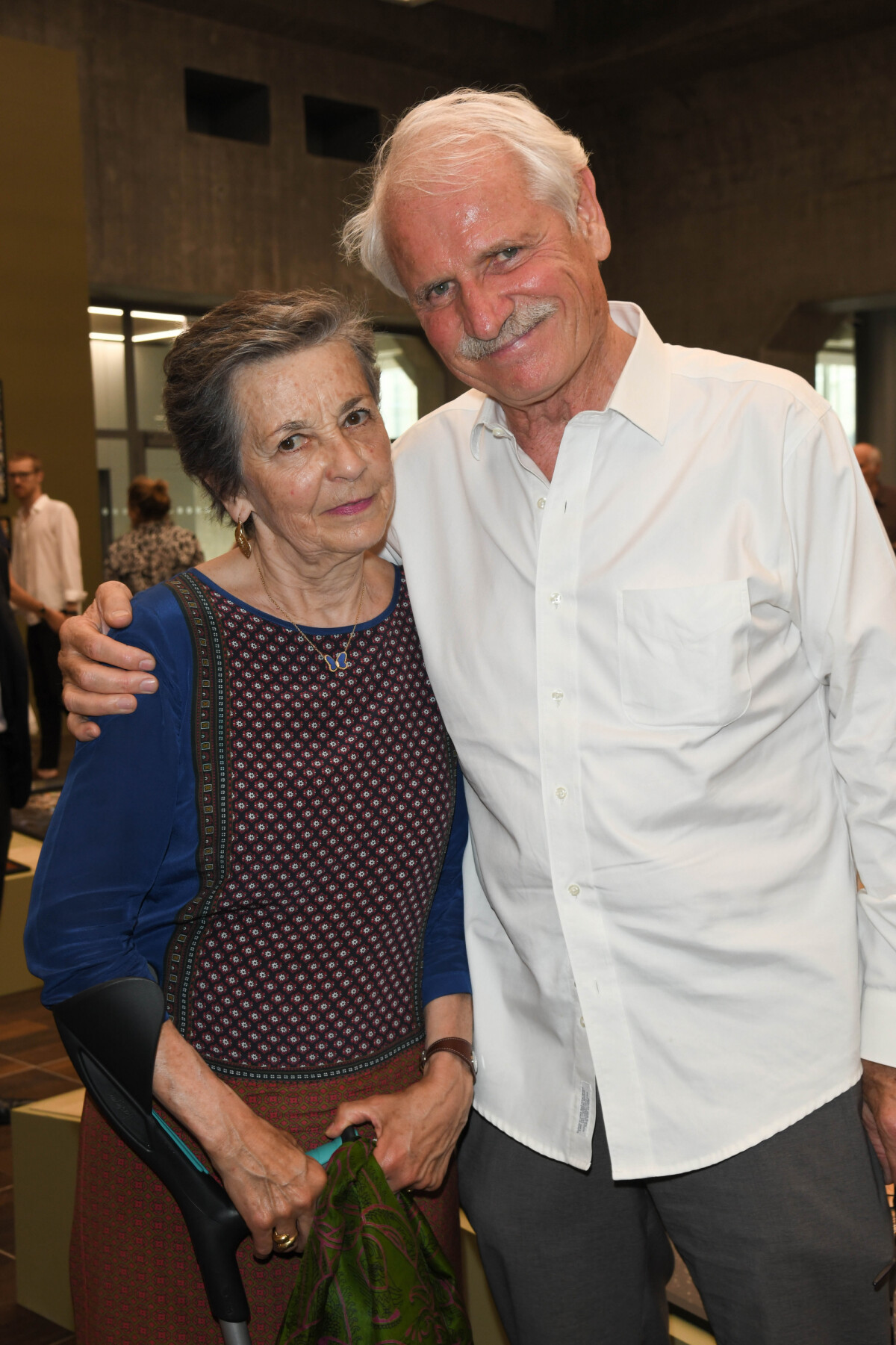 Photo : Exclusif - Yann Arthus-Bertrand et sa femme Anne - Vernisage de ...