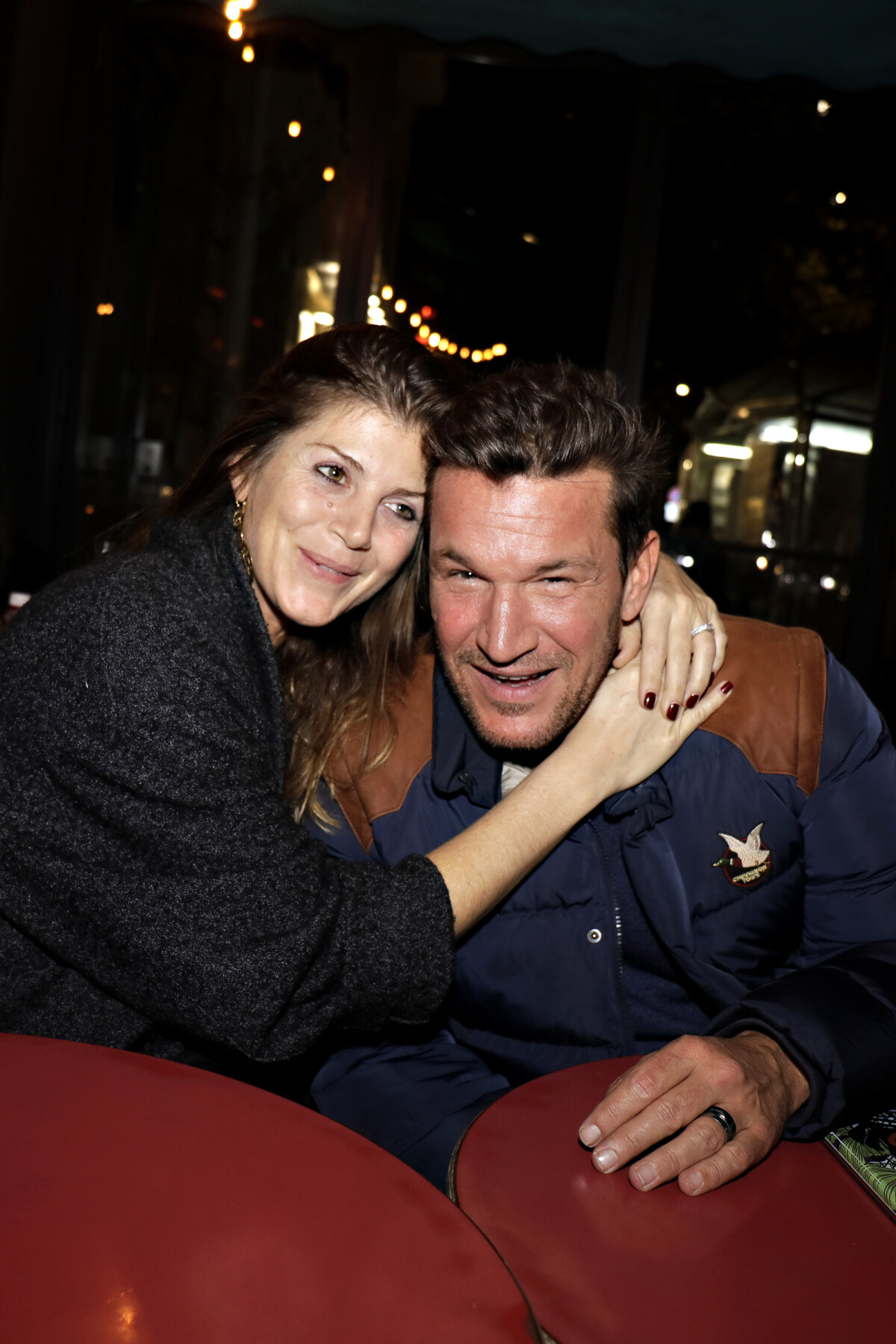 Photo : Exclusif - Benjamin Castaldi avec sa femme Aurore Aleman ...