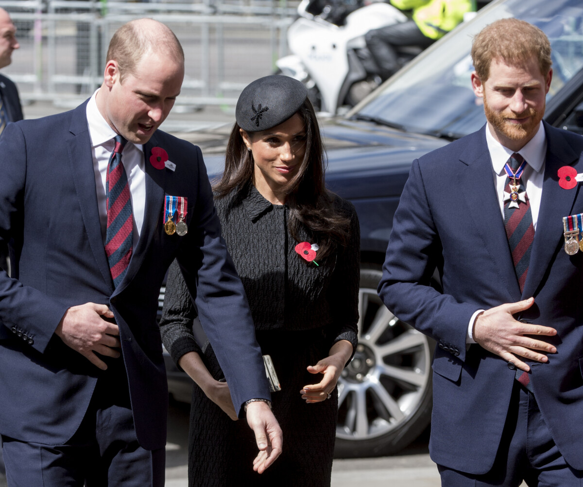 Photo : Le prince William, duc de Cambridge, Meghan Markle et le prince ...