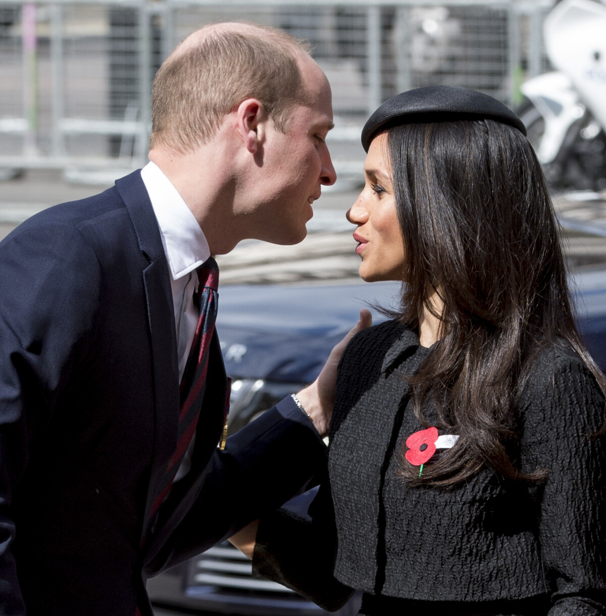 Photo : Le prince William, duc de Cambridge, et Meghan Markle à leur ...