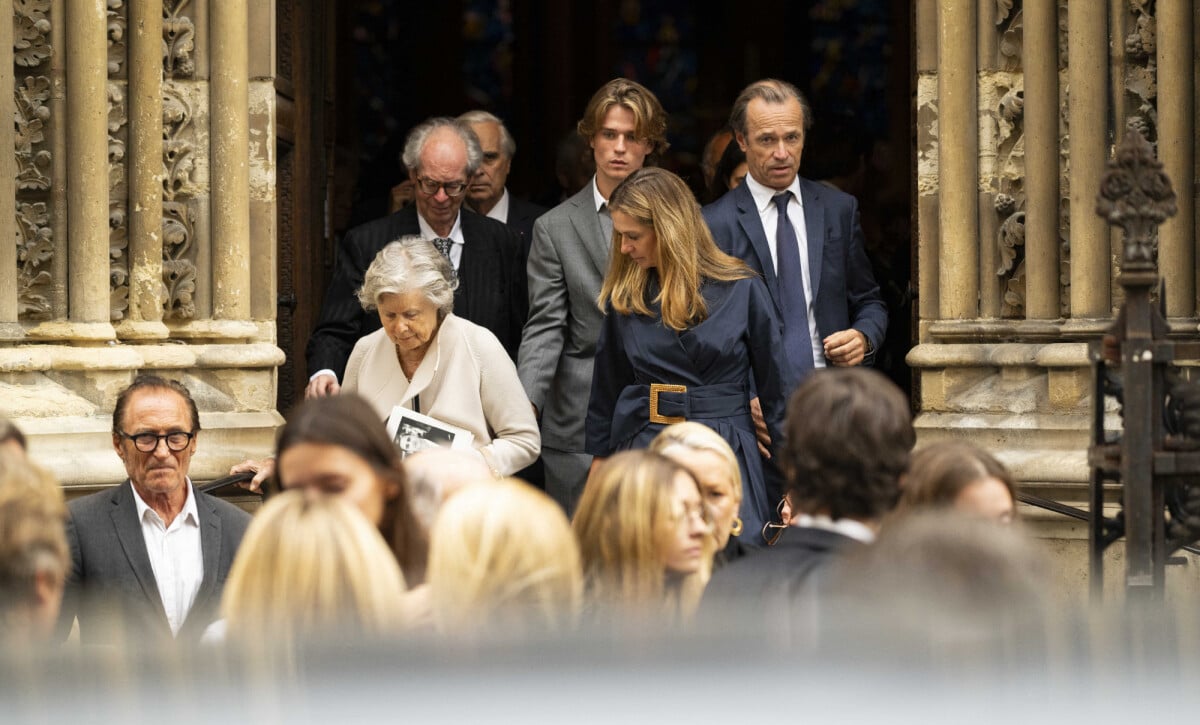 Photo : Obsèques de Jean-Michel Beigbeder en l'Eglise Saint-Séverin à ...