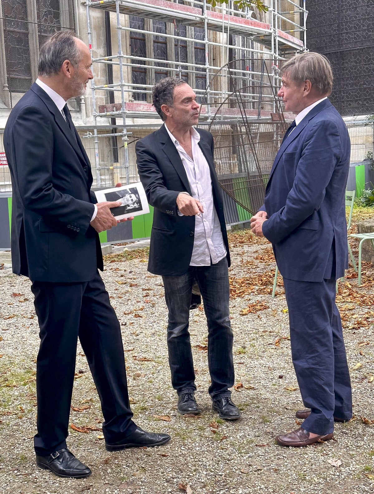 Photo : Exclusif - Yann Moix - Obsèques de Jean-Michel Beigbeder en l ...
