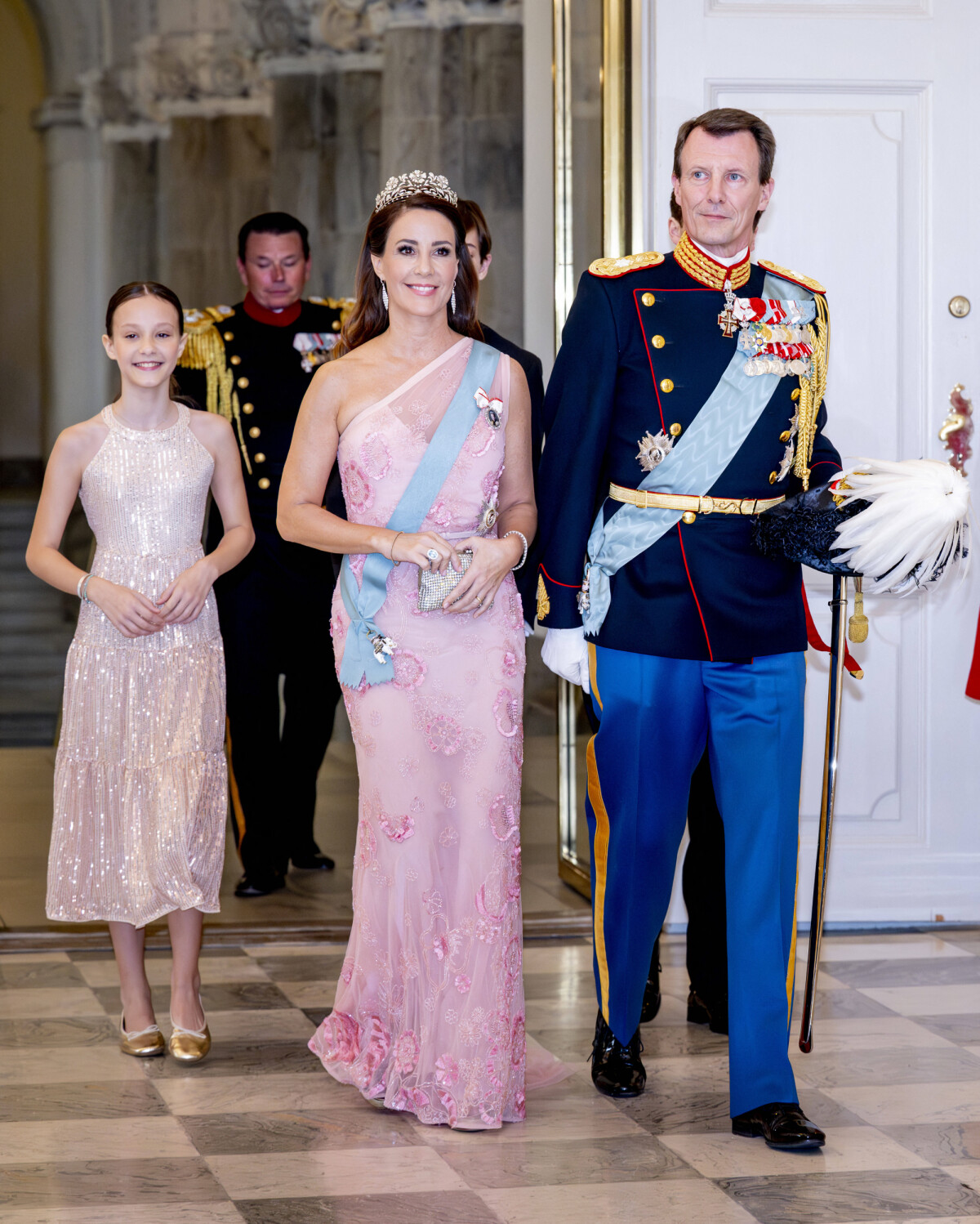 Photo : Princesse Marie, Prince Joachim et Comtesse Athena de Danemark ...