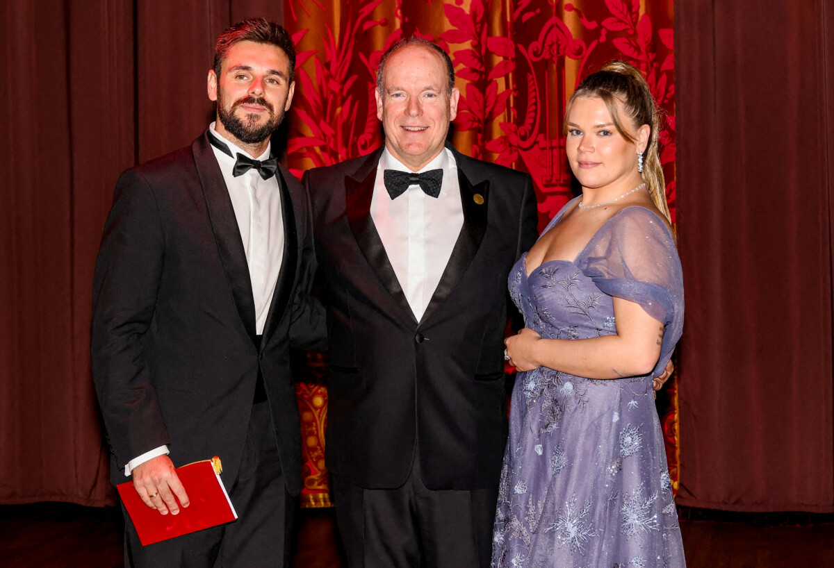 Photo : Jordan Klein, Albert II, Prince of Monaco et Camille Gottlieb ...