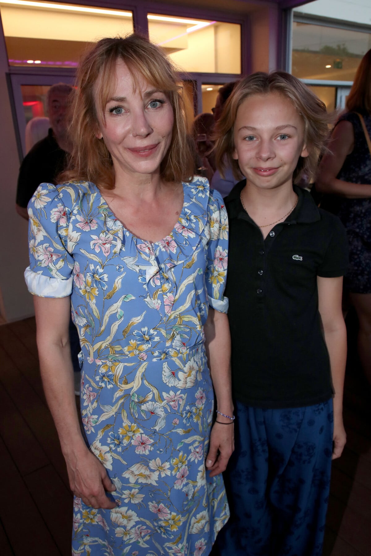 Photo : Exclusif - Julie Depardieu et son fils de 12 ans, Billy, qui ...
