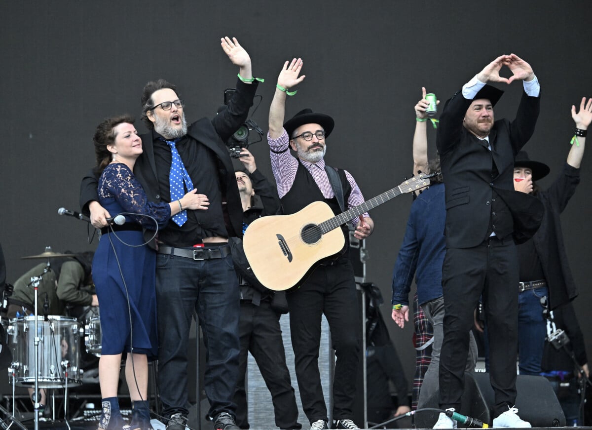 Photo : Karl Tremblay et les Cowboys Fringants - Concert des Cowboys ...