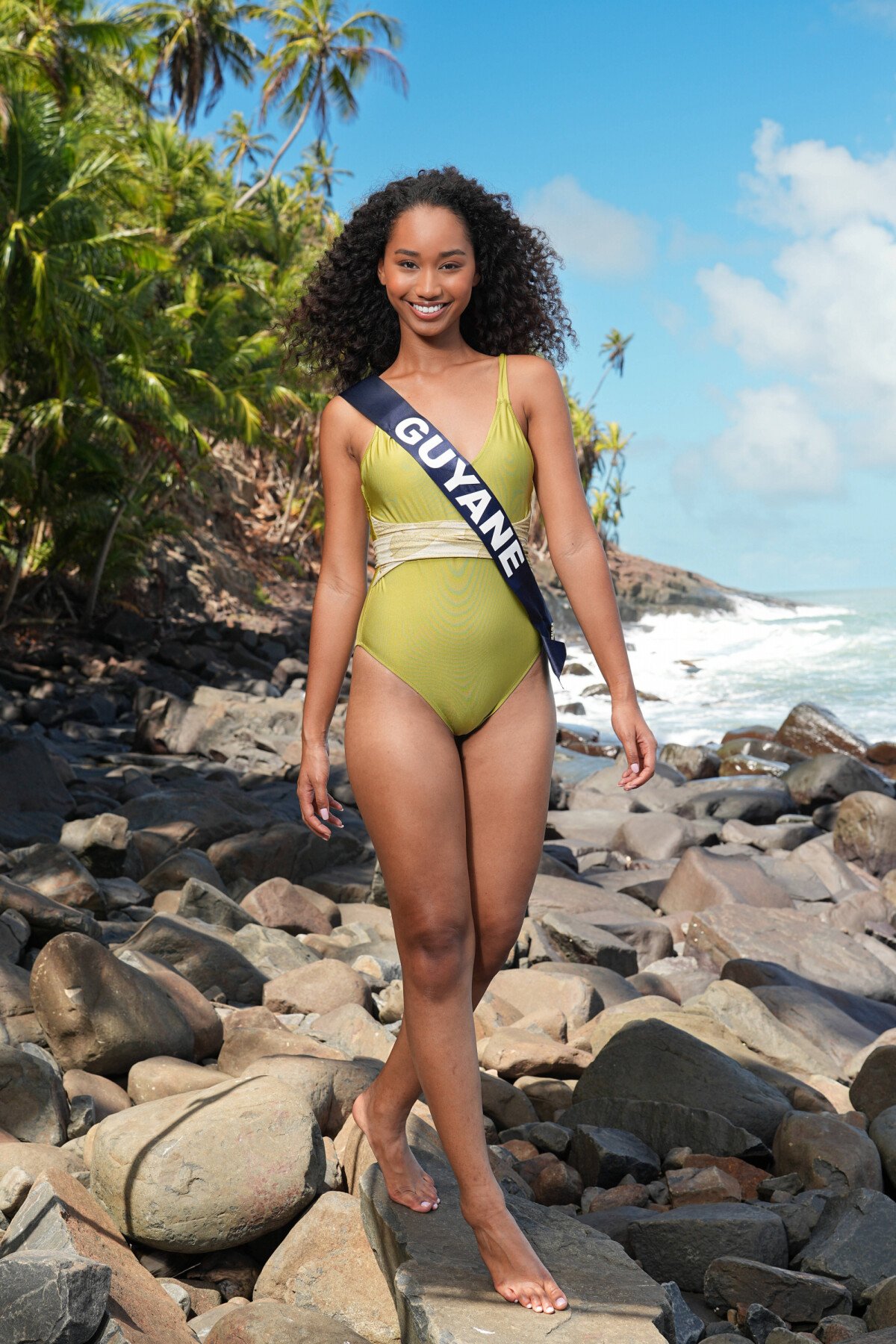 Photo : Miss France 2024 : Miss Guyane : Audrey Ho-Wen-Tsaï, 18 ans. © Laurent VU/SIPA/Bestimage ...