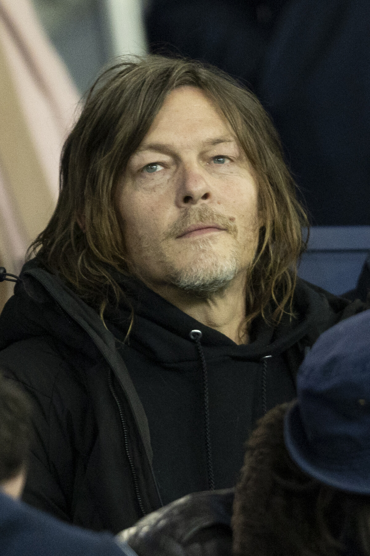 Photo : Norman Reedus - People dans les tribunes du match de Ligue Des ...