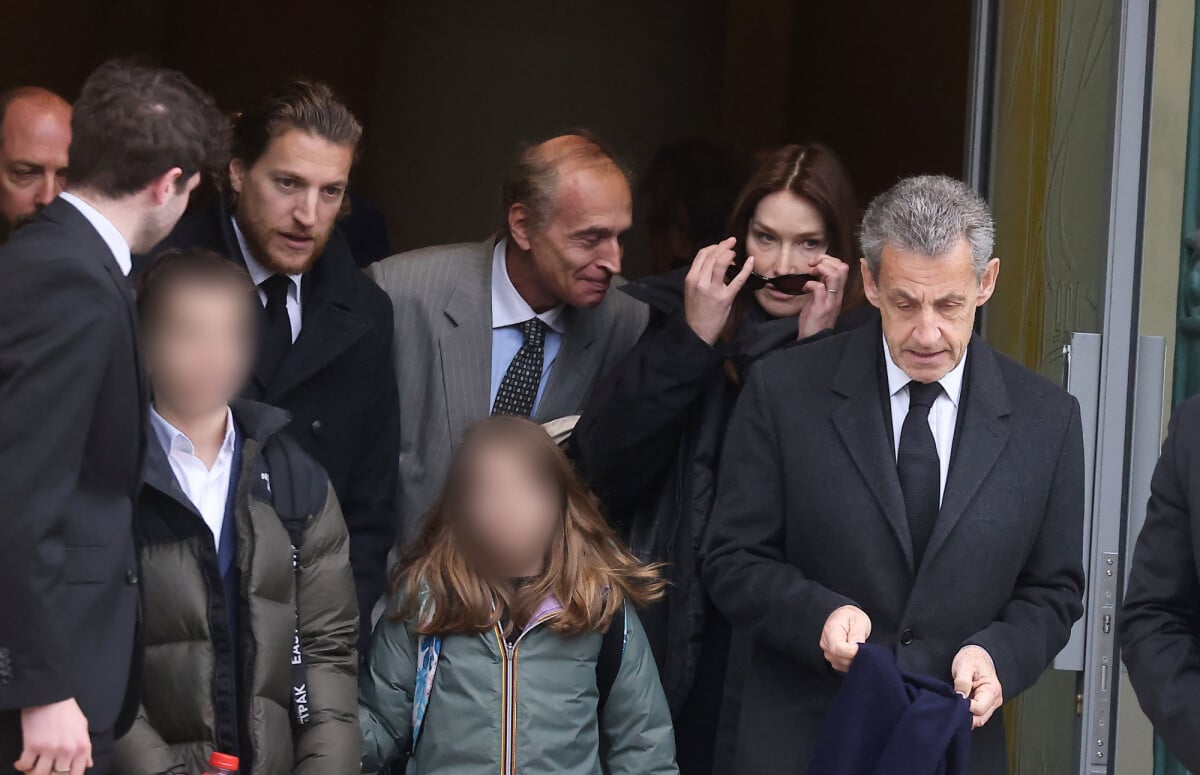 Photo : Nicolas Sarkozy et sa femme Carla Bruni Sarkozy, Jean Sarkozy ...