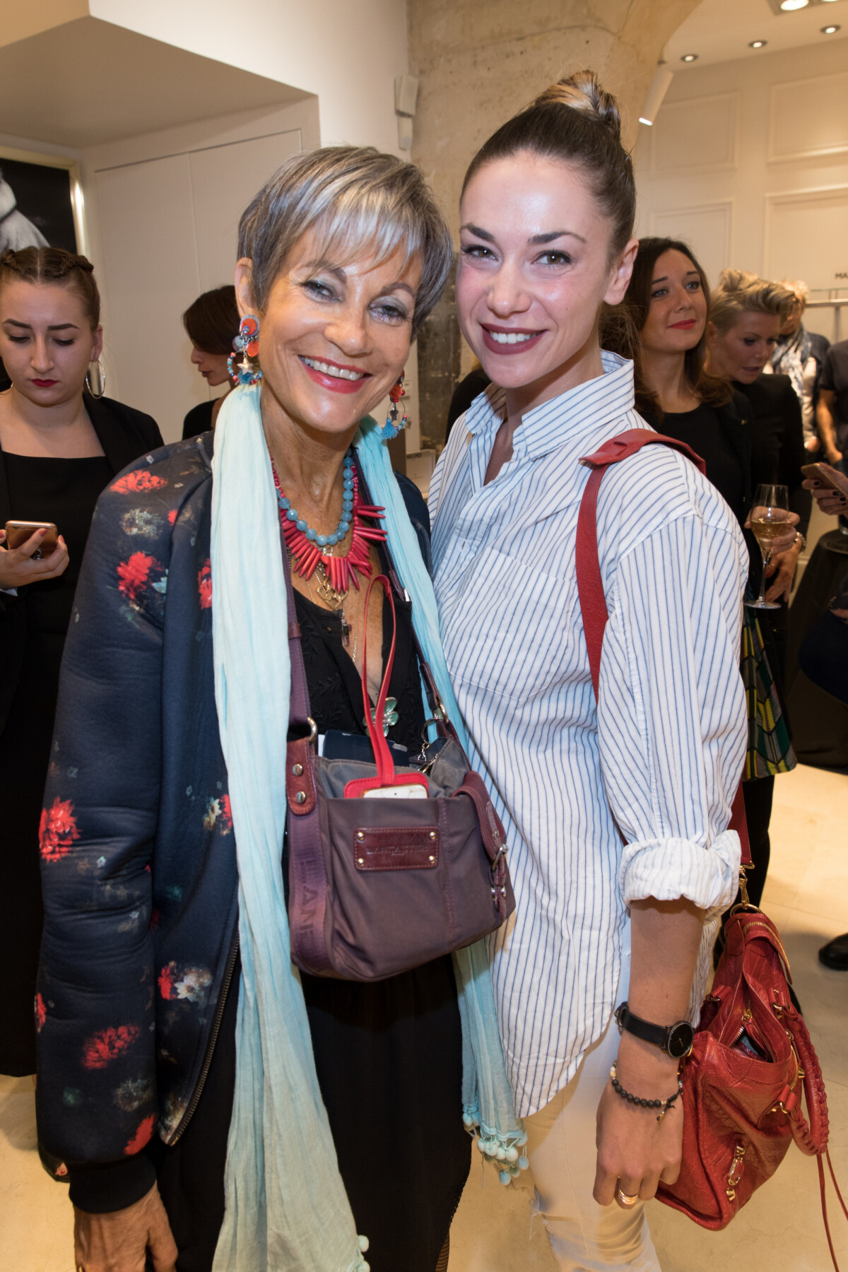Photo : Exclusif - Isabelle Morini-Bosc , Clio Pajczer - Lancement de ...