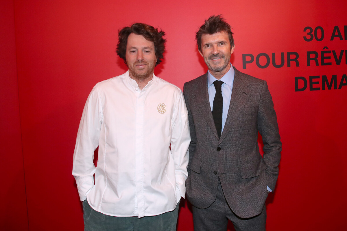 Photo : Exclusif - Le chef Jean Imbert et Paul-Emmanuel Reiffers ...