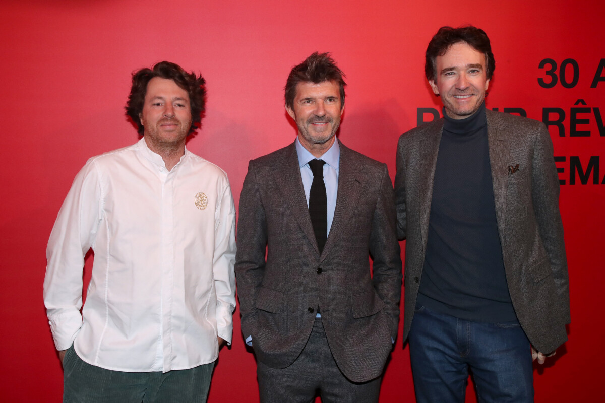Photo : Exclusif - Le chef Jean Imbert, Paul-Emmanuel Reiffers ...