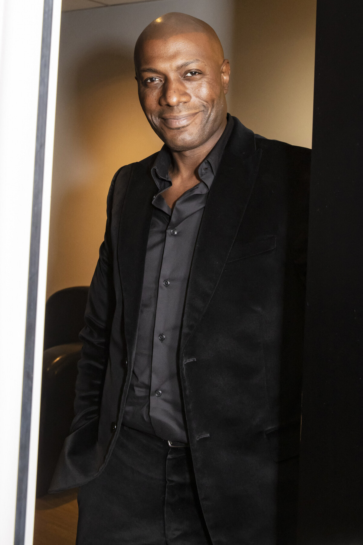 Photo : Exclusif - Harry Roselmack - Backstage de l'enregistrement de l ...