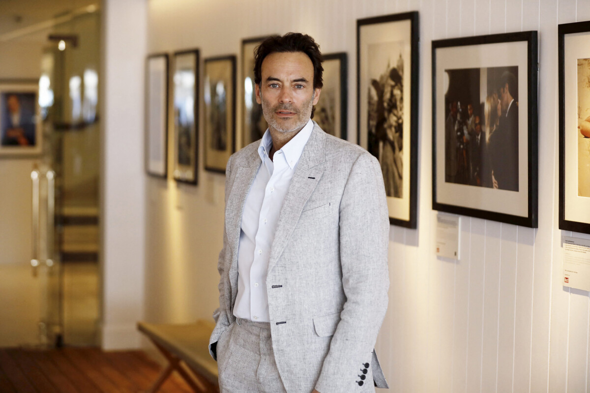Photo : Exclusif - Anthony Delon lors d'une exposition photographique ...
