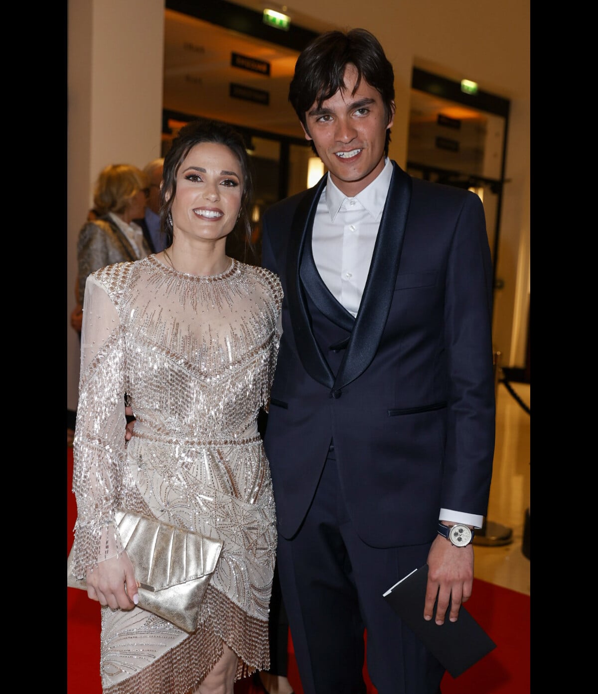 Photo : Capucine Anav et Alain-Fabien Delon - Arrivées à la 45ème ...