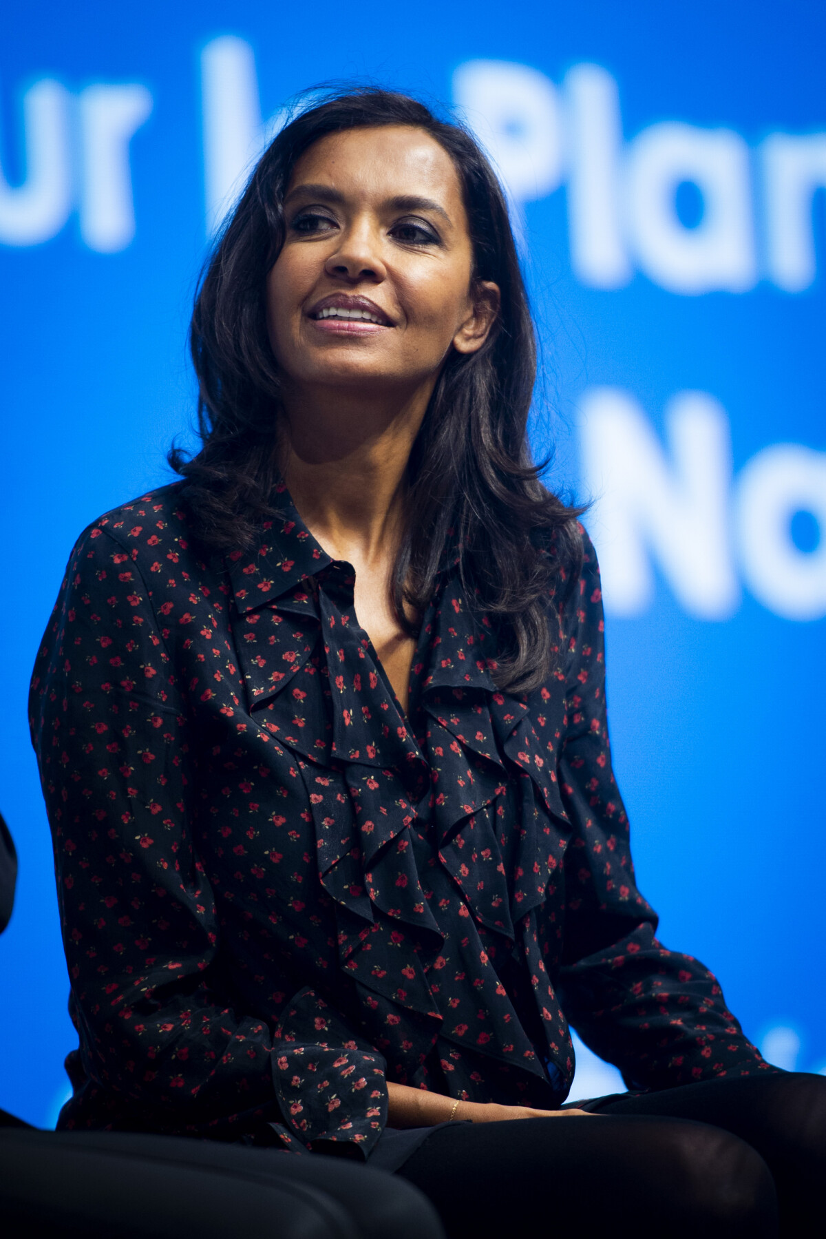 Photo : Karine Le Marchand (marraine de la CNDP (Commission nationale ...