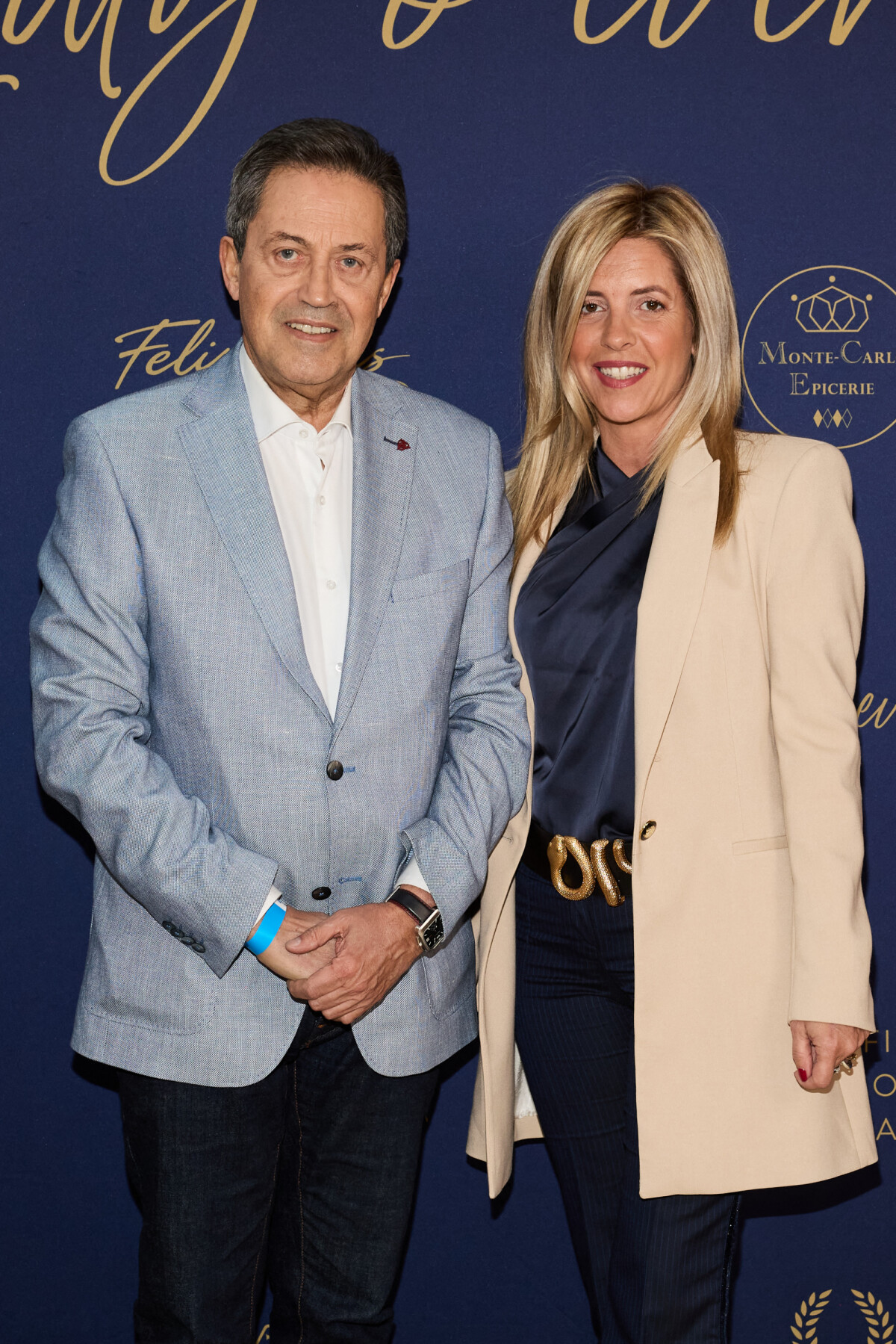 Photo : Exclusif - Georges Fenech et sa compagne Séverine Trouban ...