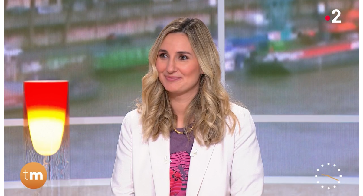 Vidéo : Marie Portolano révèle en direct dans "Télématin" le sexe de ...
