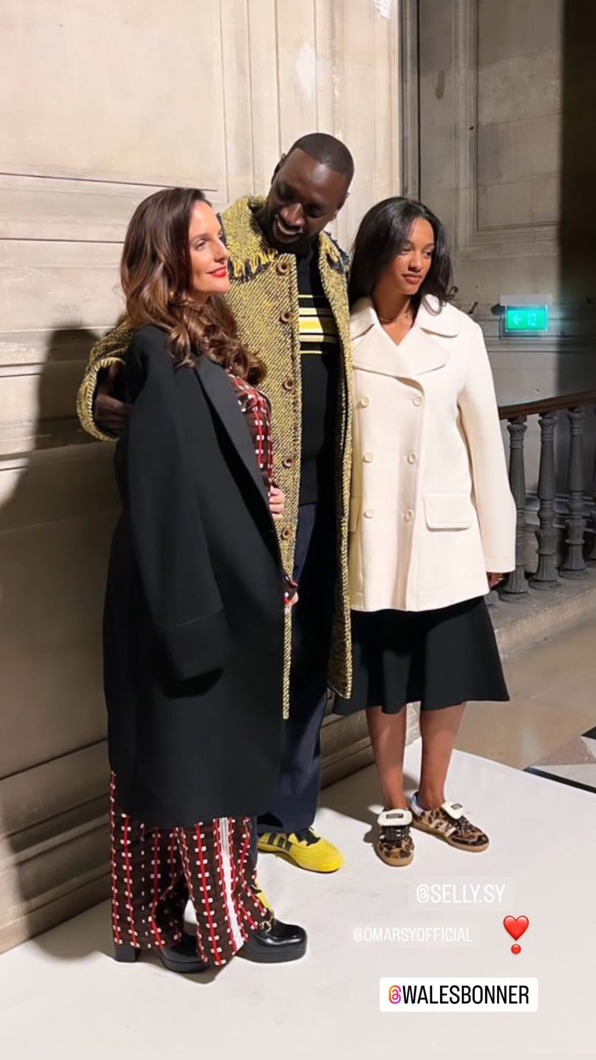 Photo : Et lorsqu'ils sont en France, Omar et Hélène Sy se rendent avec ...