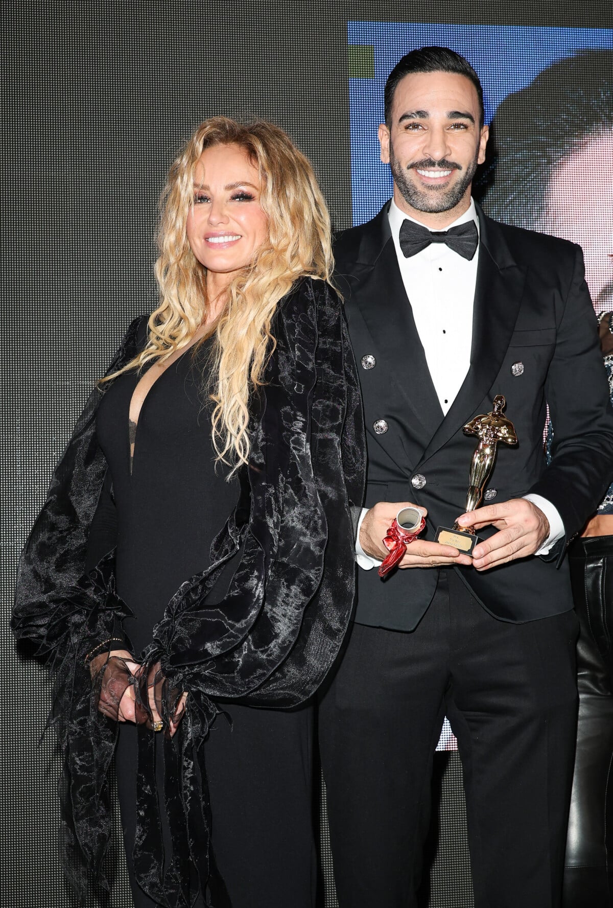 Photo : Adriana Karembeu et Adil Rami - 46ème édition du Gala "Best ...