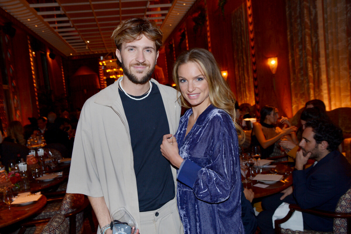 Photo : Robin Cosneau, Fiona Deshayes au dîner au restaurant Dar Mima ...