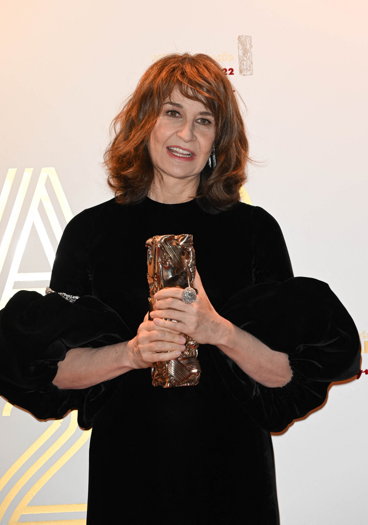 Photo : Valérie Lemercier (habillée par Stéphane Rolland) César de la ...