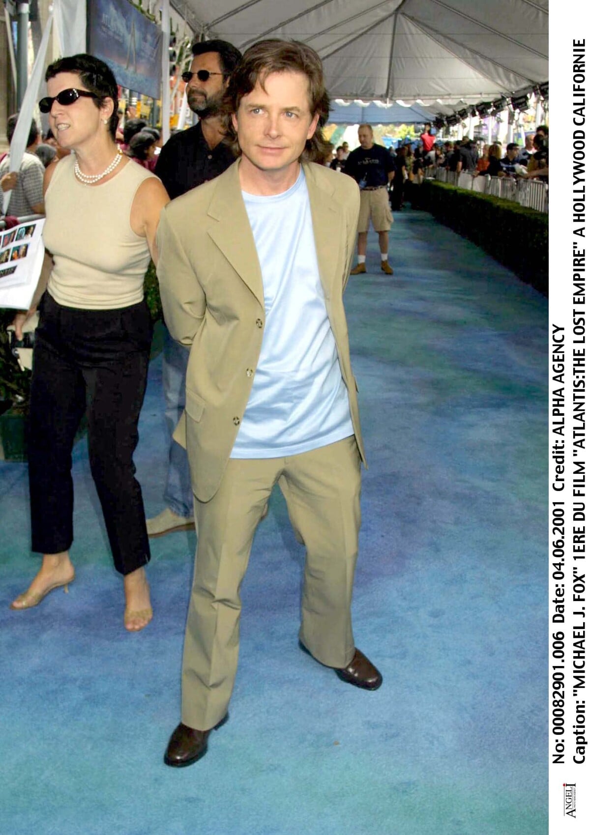 Photo : Michael J. Fox - Première du film "Atlantis: The Lost Empire" à ...