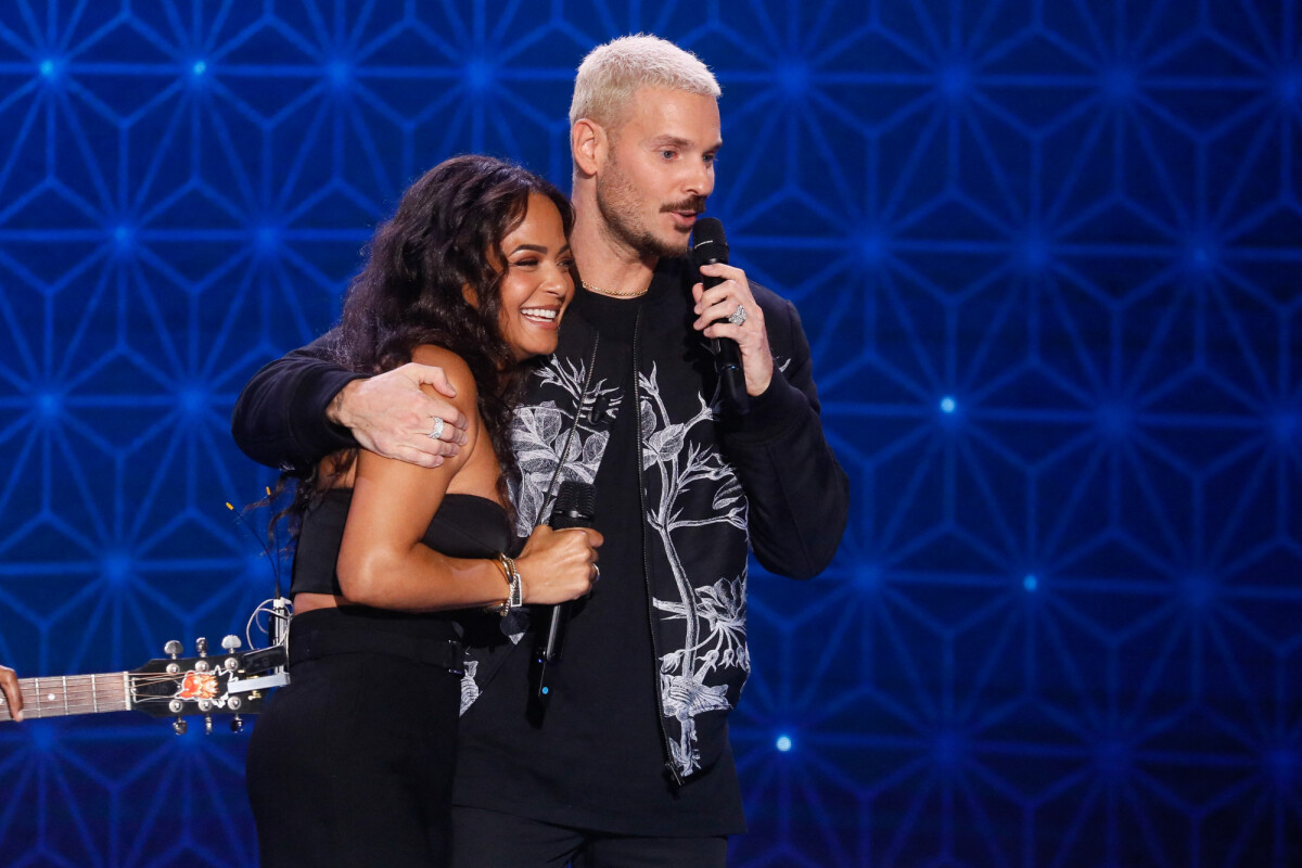 Photo : Exclusif - M. Pokora (Matt Pokora) et sa femme Christina Milian ...