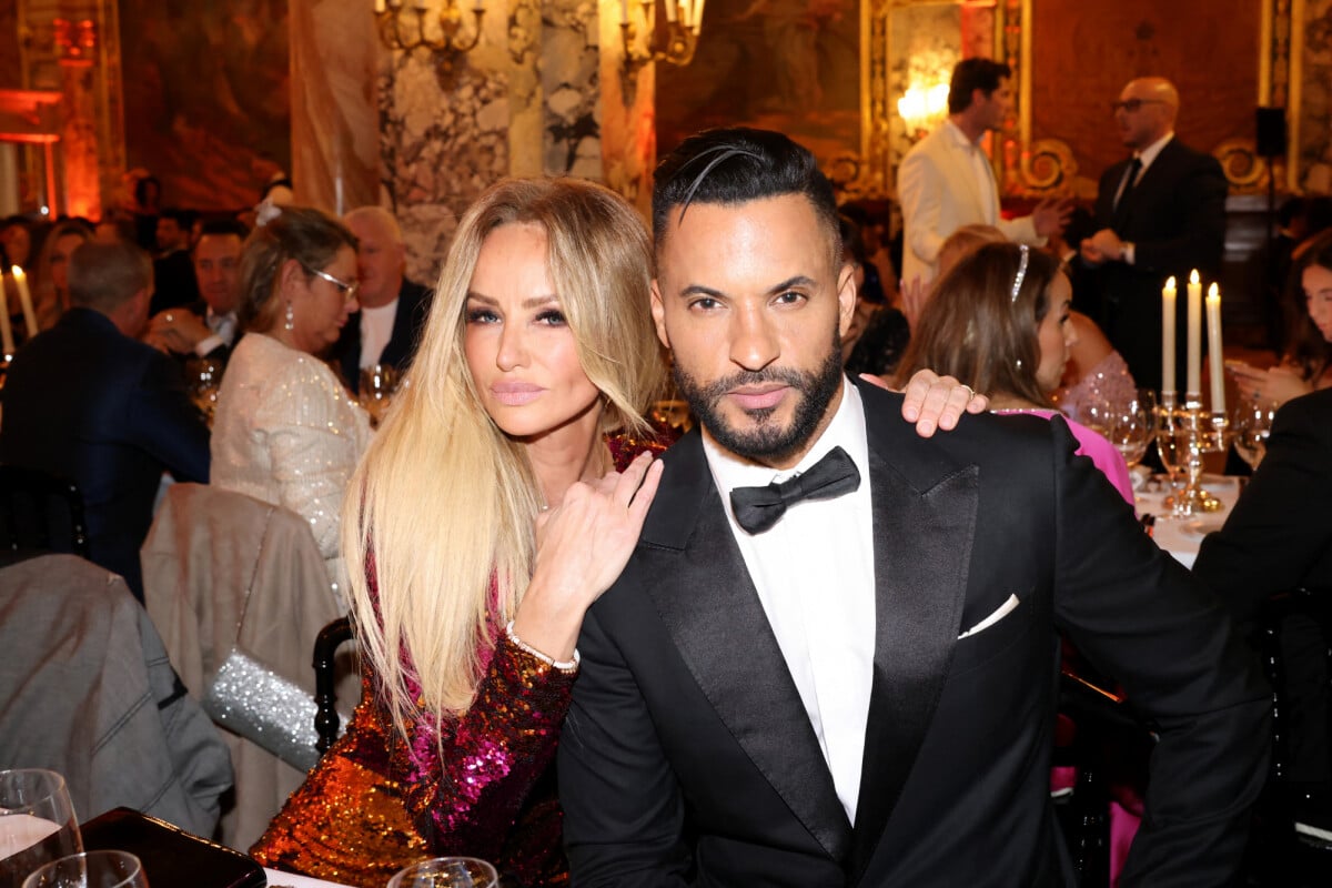 Photo : Adriana Karembeu, Ricky Whittle - Dîner de gala Top Model ...