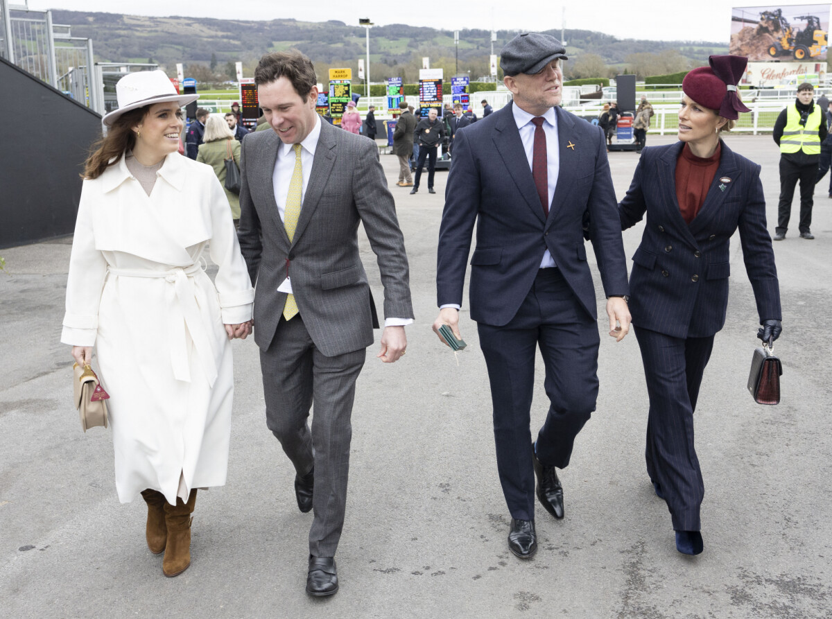 Photo : Zara Tindall, Mike Tindall, Princess Eugenie, Jack Brooksbank ...