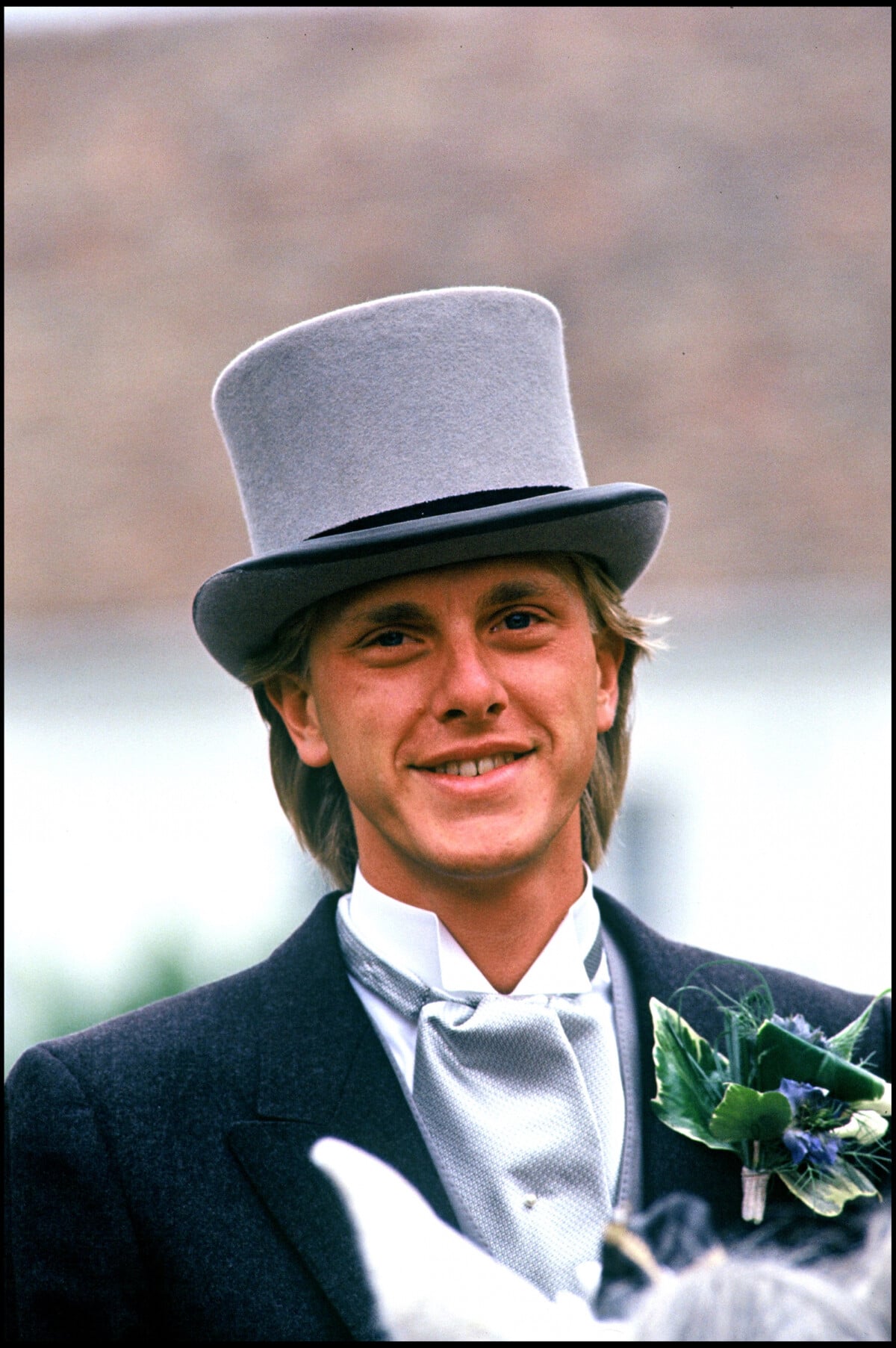 Photo : Archives - Claude François Junior lors de son mariager avec ...