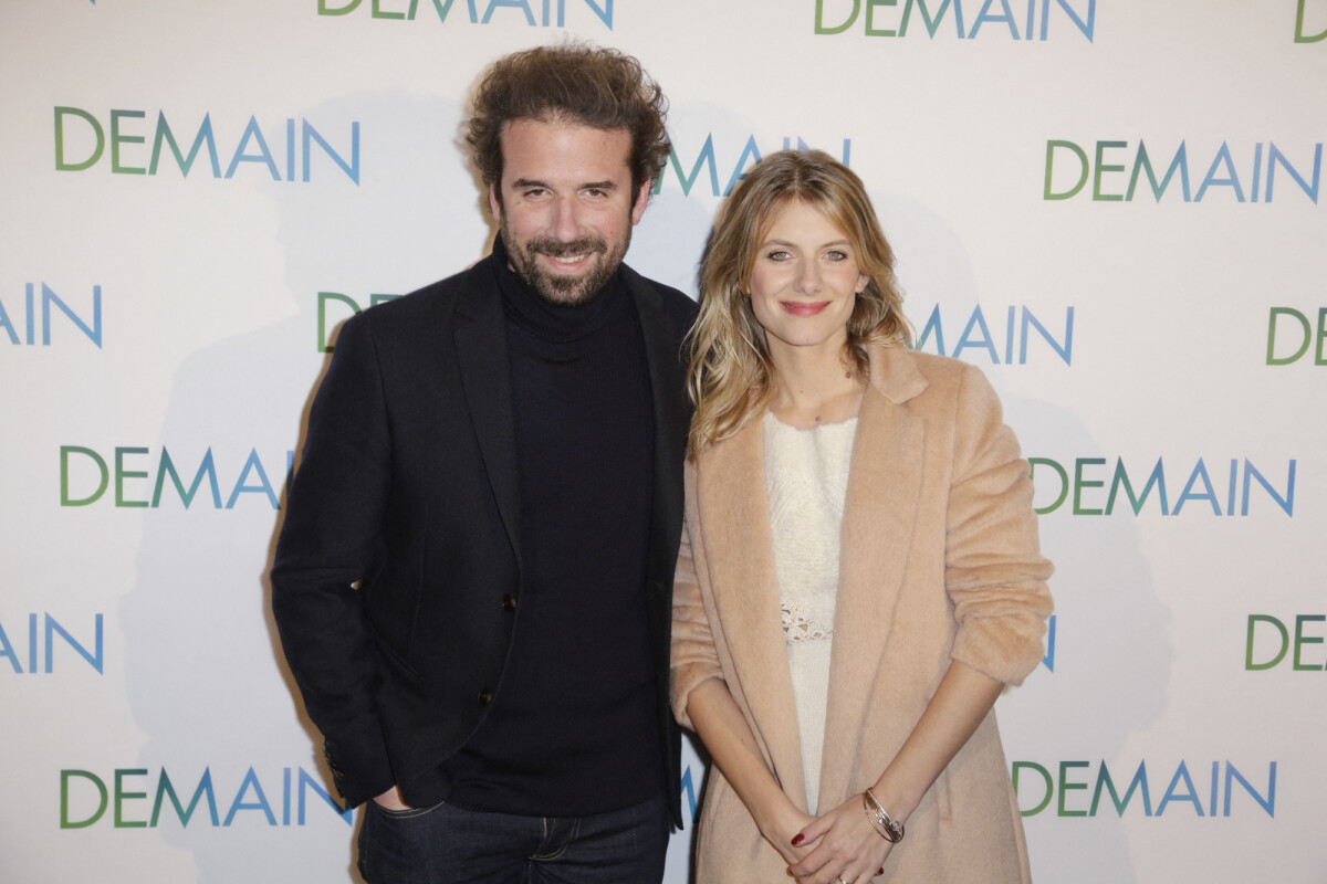 Photo : Cyril Dion et Mélanie Laurent assistent à la première de ...