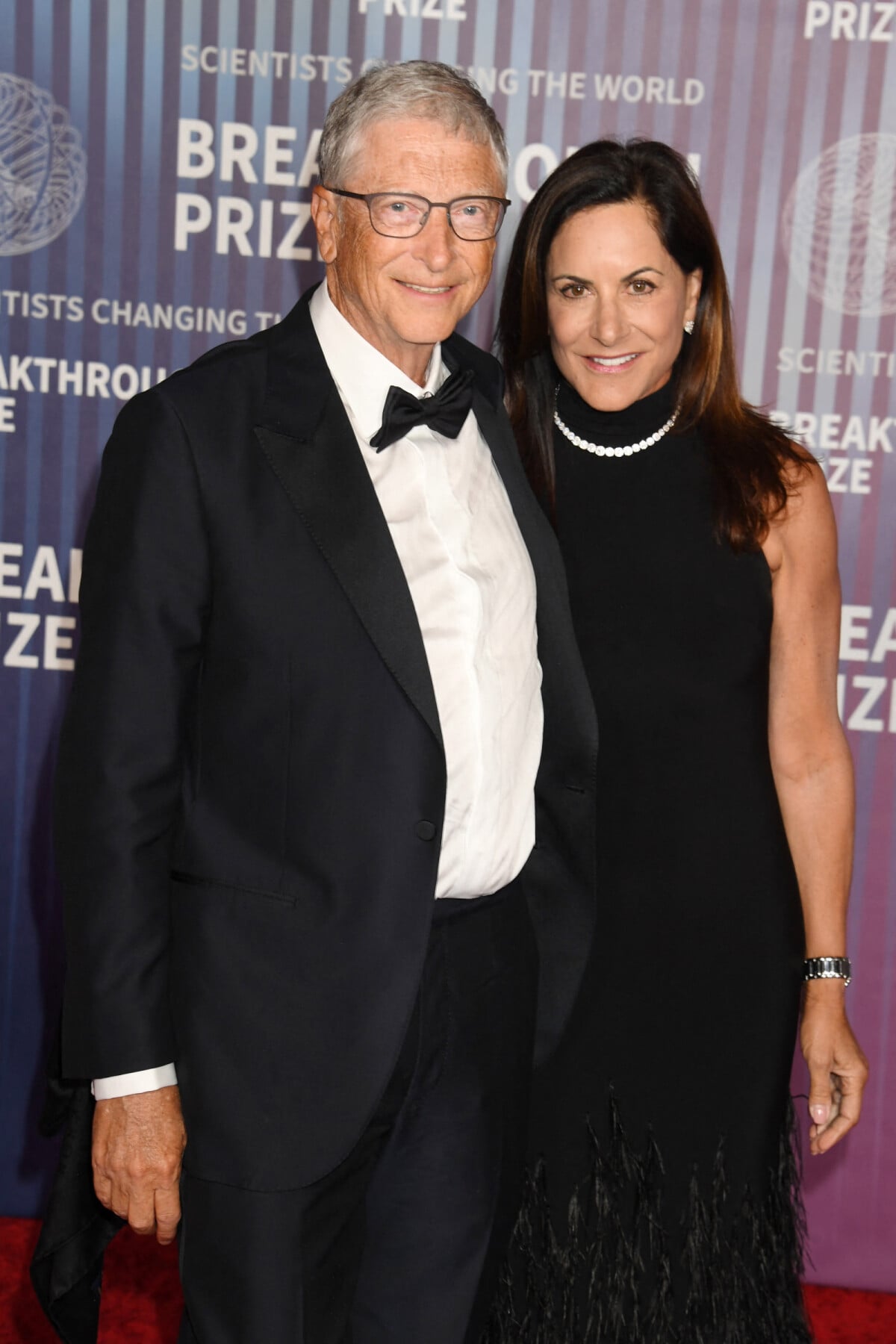 Photo : Bill Gates et Paula Hurd à la 10e cérémonie du Breakthrough ...