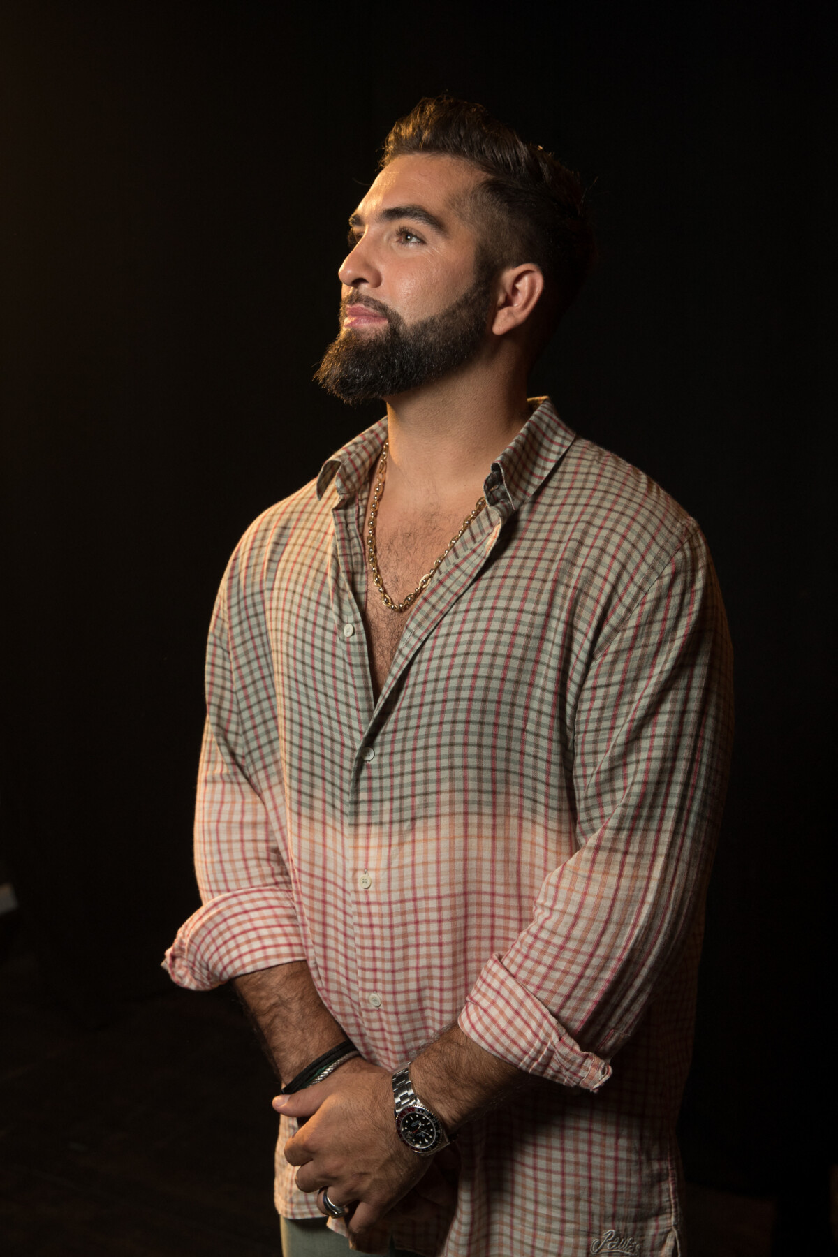 Photo : Exclusif - Kendji Girac - Backstage de l'enregistrement de l ...