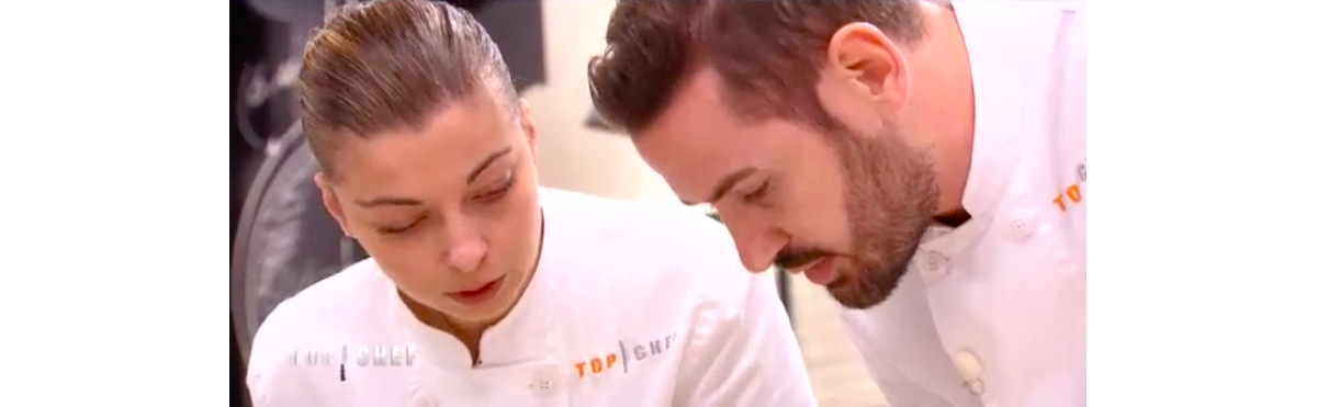 Photo : Justine et Vincent dans Top Chef 2018 le 14 février sur M6 ...