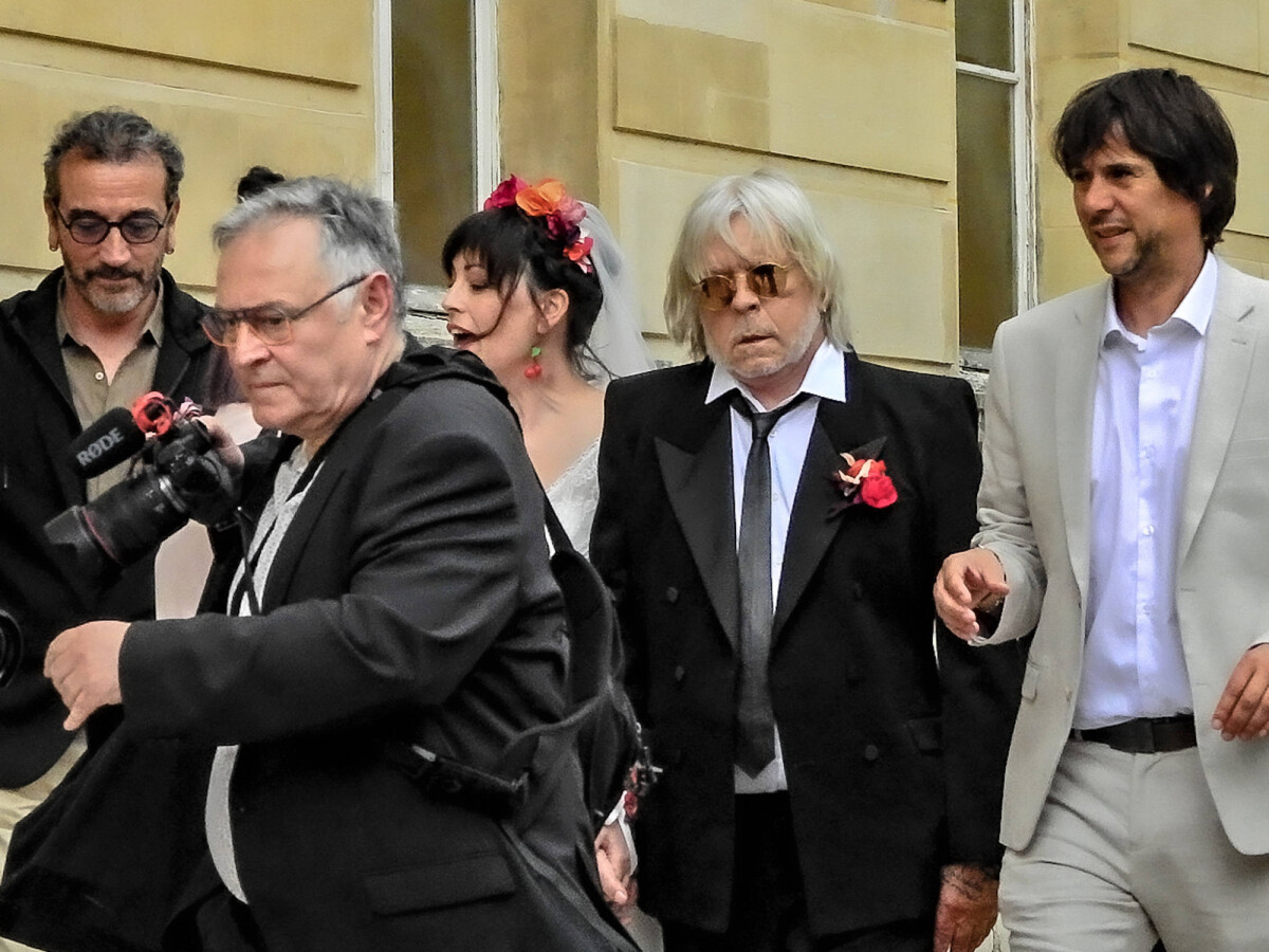 Photo : De nombreuses célébrités étaient conviées au troisième mariage du chanteur, comme les ...