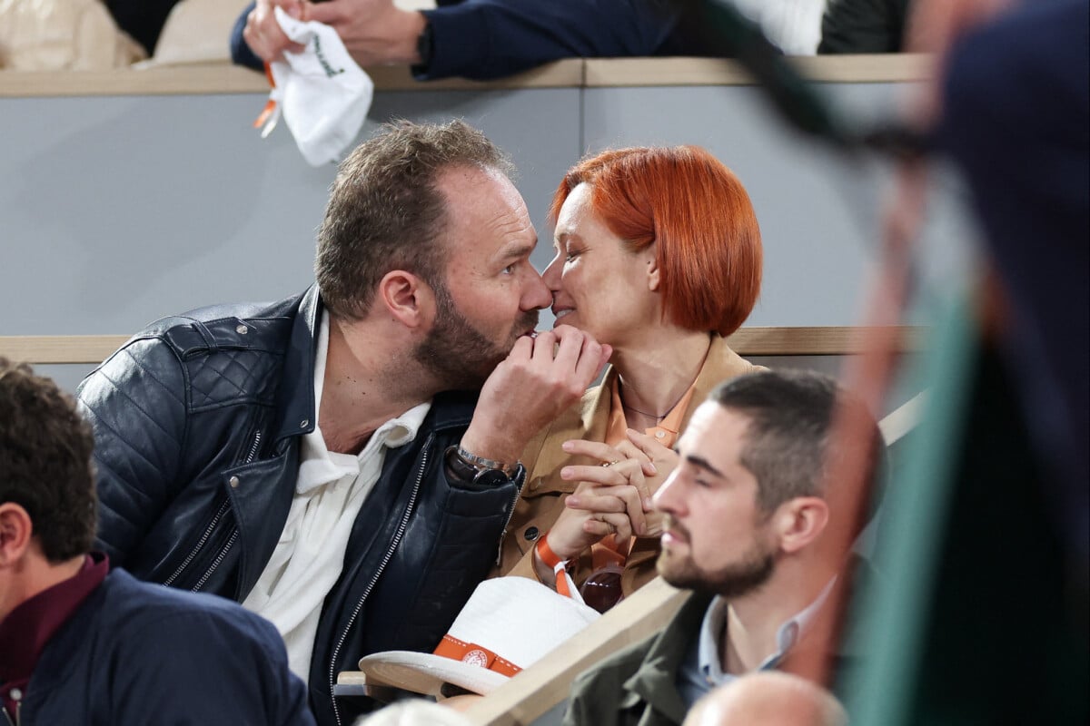 Photo : Vincent Bidal, Natasha St-Pier dans les tribunes des ...
