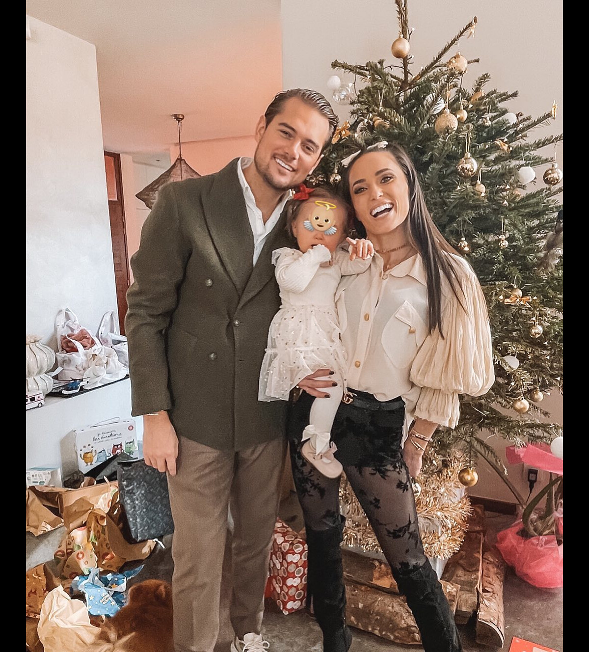Photo : Capucine Anav et Victor avec leur fille Lola - Purepeople