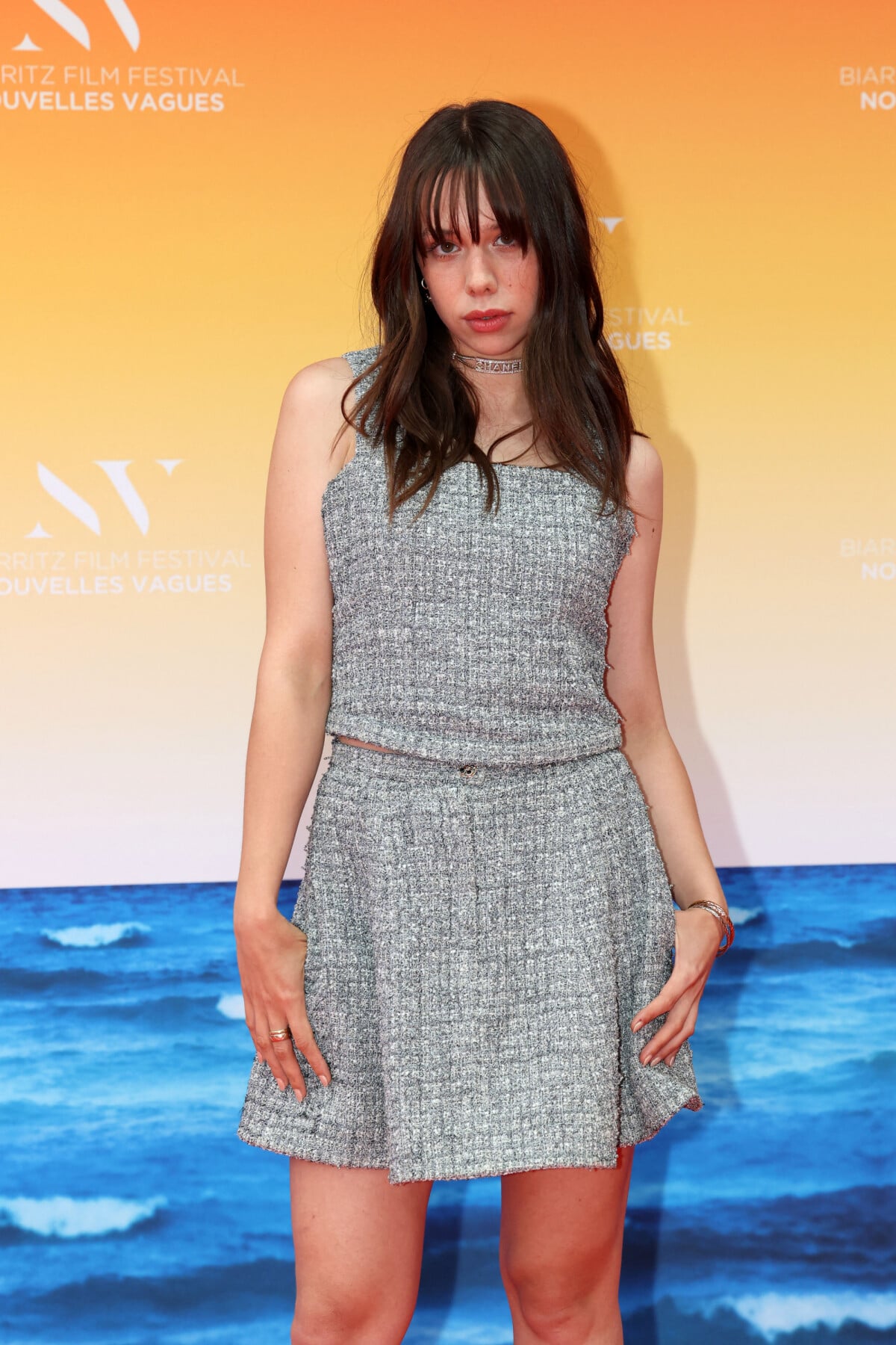 Photo : L'actrice Kim Higelin - Cérémonie d'ouverture du Biarritz Film ...