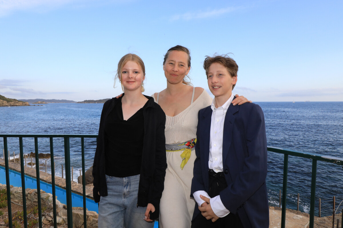 Photo : Exclusif - Isild le Besco (présidente du jury) avec ses enfants ...