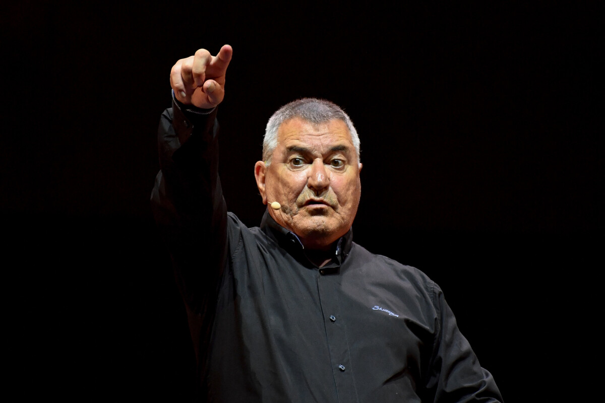 Photo : Jean-Marie Bigard en spectacle aux Arènes de Fréjus, le 23 ...