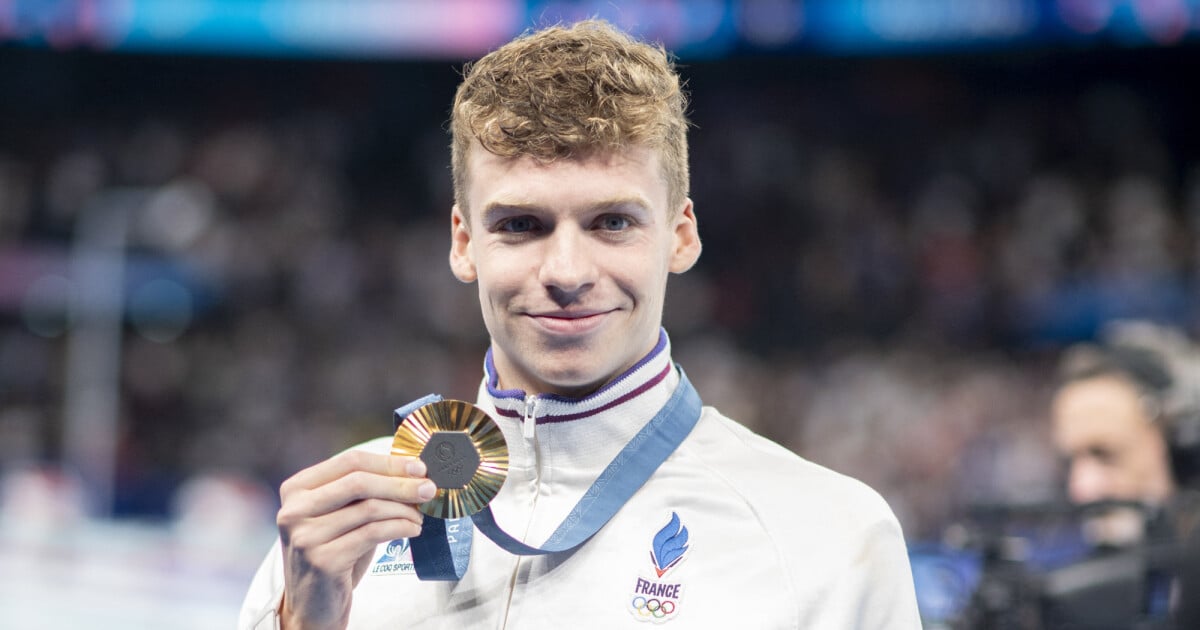 Léon Marchand : Combien d'argent va gagner la star des JO grâce à ses ...