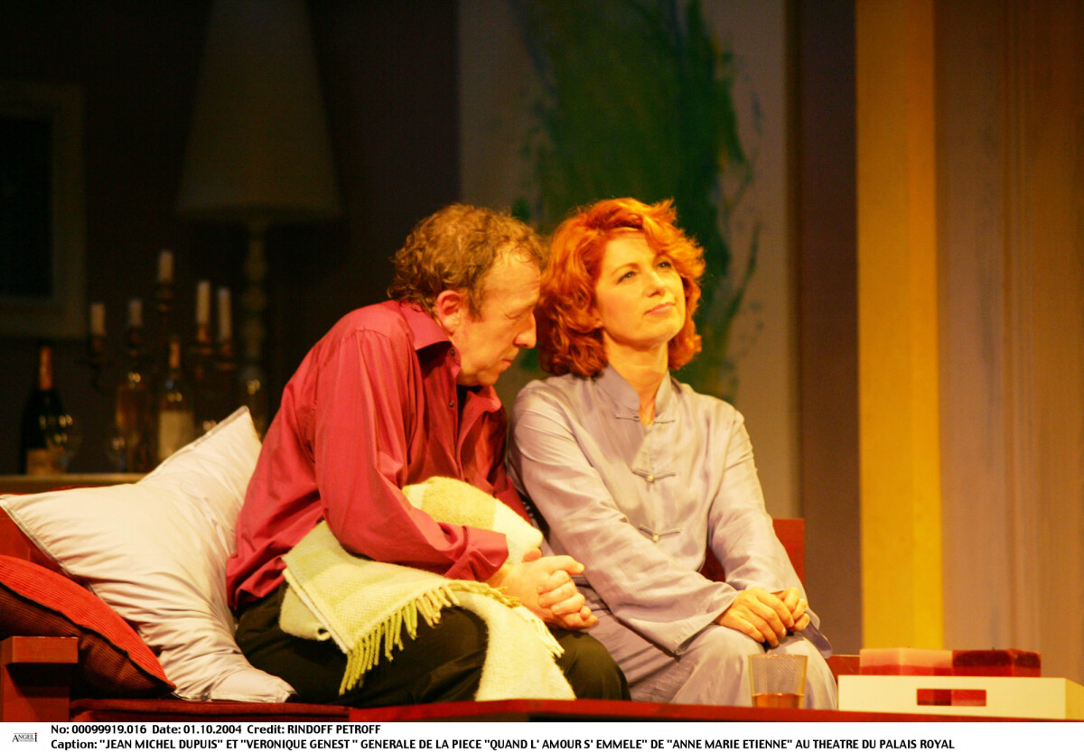 Photo : Jean-Michel Dupuis et Véronique Genest. Générale de la piece ...